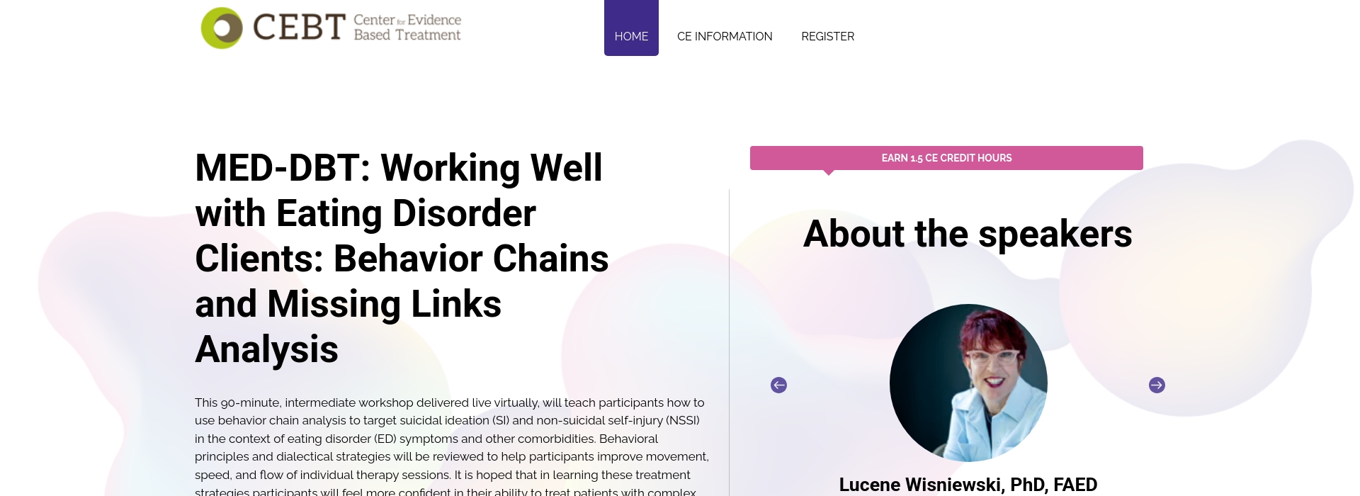 MED-DBT: Working Well with Eating Disorder Clients: Behavior Chains and ...